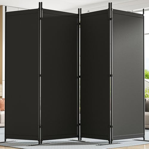 JVVMNJLK 4-Panel Folding Bamboo Room Divider Review: A Comprehensive ...