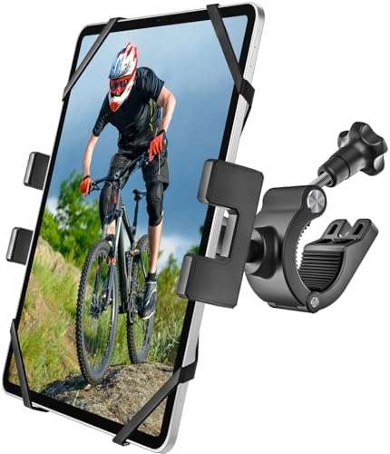 Amazon.com: Bike Tablet Mount Holder [Ultra Stable] Motorcycle Tablet ...