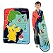 Amazon.com: Franco Pokemon Anime Pikachu and Bulbasaur Kids Bedding ...