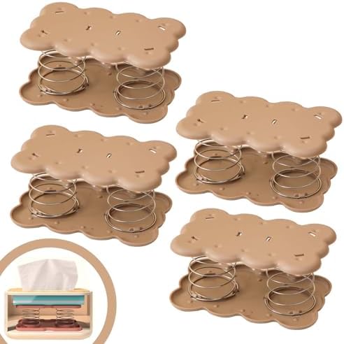 Amazon.com: NentMent 2 Pack Tissue Box Spring Support Pusher Lifter ...