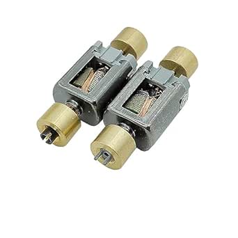 Amazon.com: 1PCS Dual Brass Flywheel Micro 15mm Motor DC 12V 18V 24V ...
