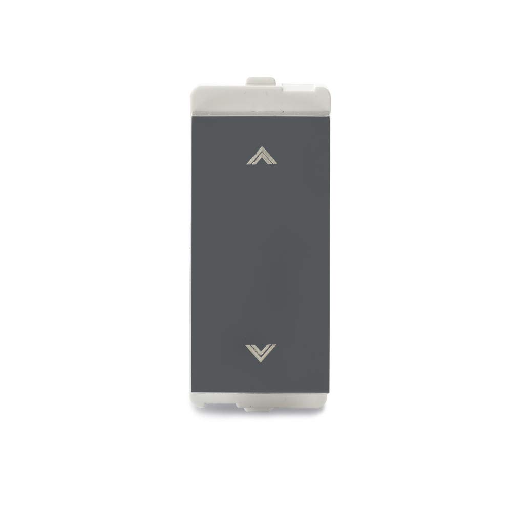 Schneider electric Livia-10A 1 way 2 Module Switch - Pebble Grey (Pack ...