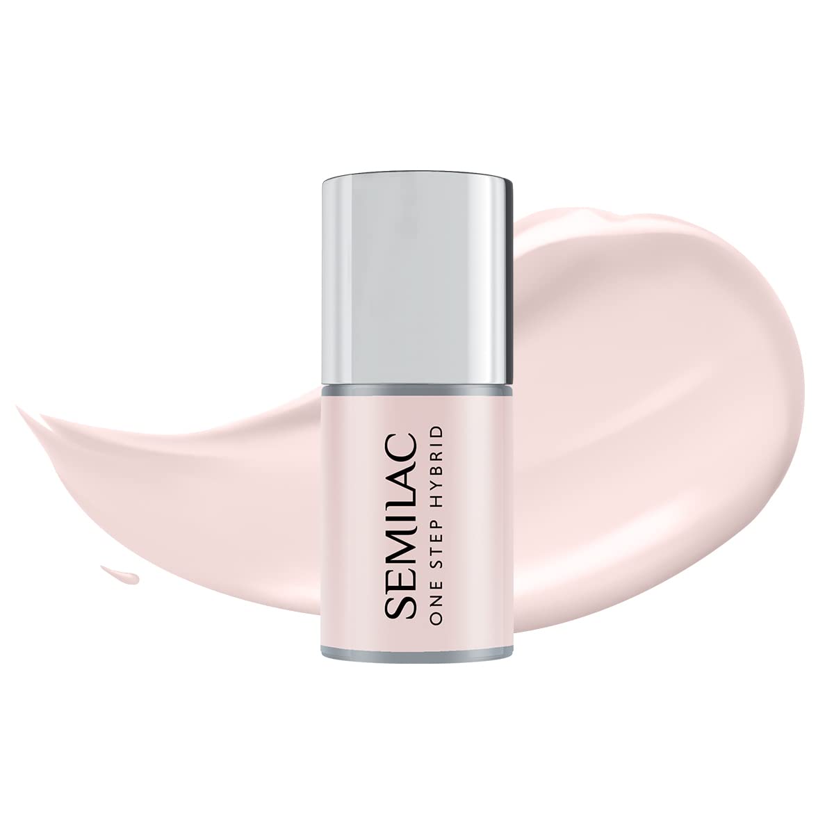 S258 Semilac One Step Hybrid Nagellack 3in1 Glitter Peach 5 ml ...