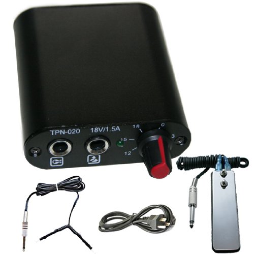 Amazon.com : Professional Tattoo Power Supply w/Clip Cord, Power Plug ...