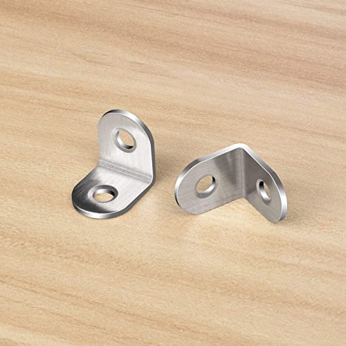 Noosverl 15 Packs Corner Brackets 20x20mm, L Shaped Right Angle Corner ...
