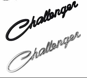 AnsonBoy 2pack Challenger Emblems Insignia de Insignia Compatible con ...