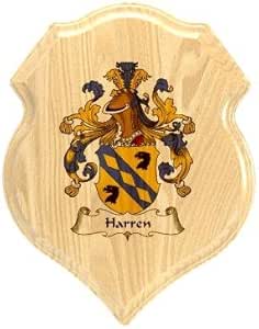 Amazon.com: Harren Coat of Arms Plaque / Family Crest Plaque : Home ...