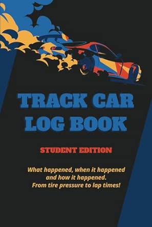 Track Car Log Book: Student Edition: Coffee, Milk 4: Amazon.com: Books