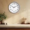 Amazon.com: AKCISOT Wall Clock 10 Inch Silent Non-Ticking Modern Clocks ...