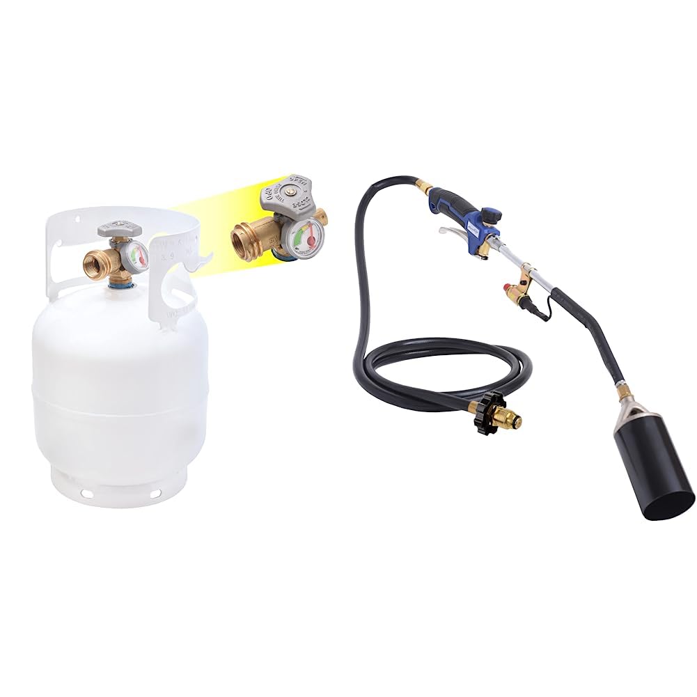 Amazon.com : Flame King Propane Tank Bundle with Torch Kit and Gauge ...