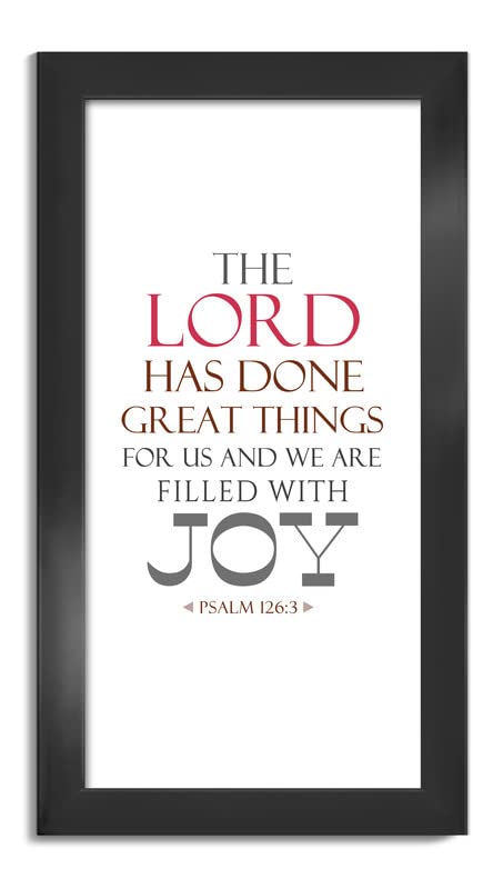 Elben Creatives Bible Verses Wall Frames: The Lord has done great ...
