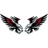 Amazon.com: Soaring Hawk Pair Decal 5" Each : Sports & Outdoors