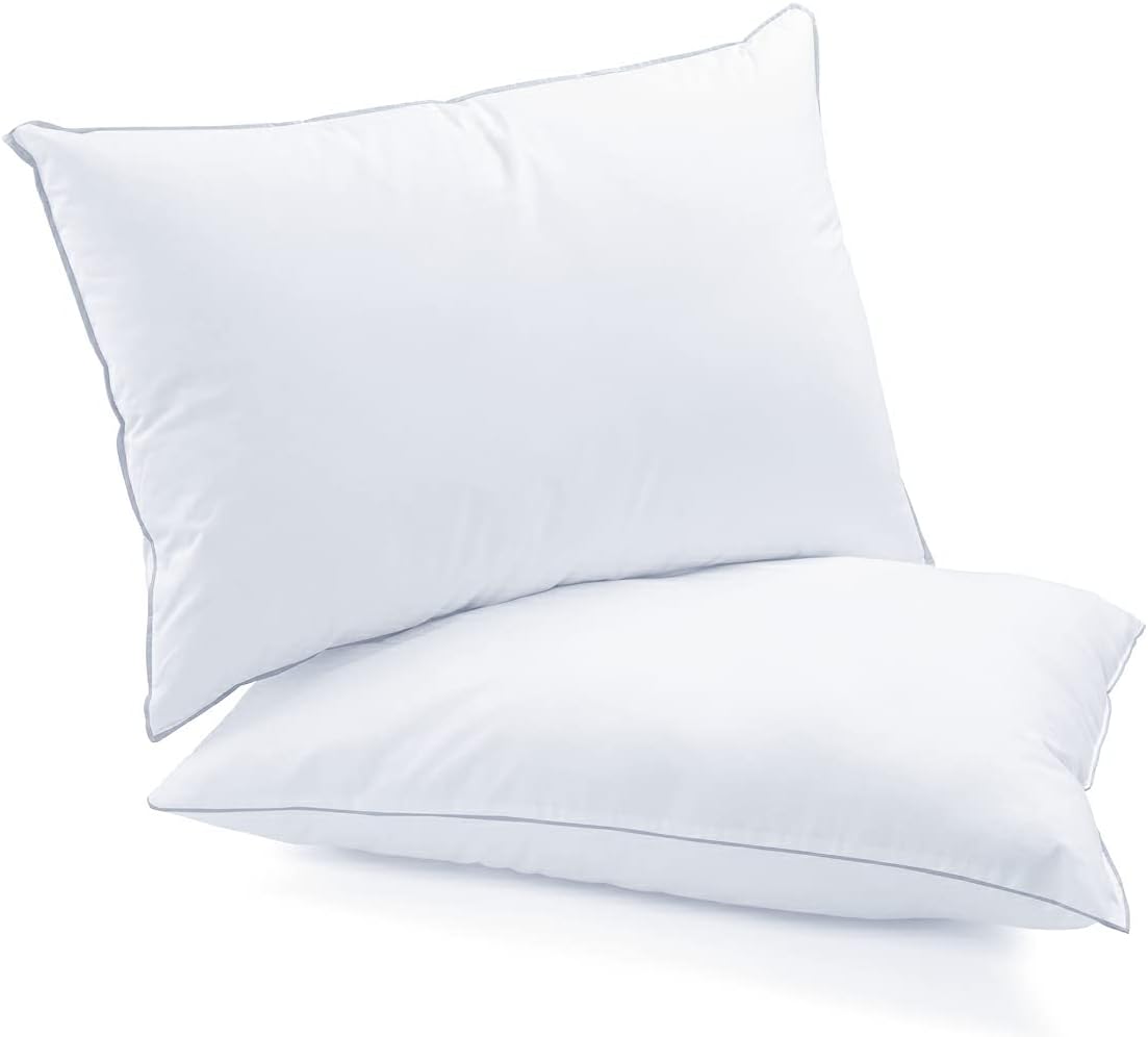 Landmark Collection - Almohadas de Lujo 100% Algodón | Paquete de 2 ...