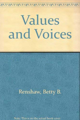 Amazon.com: Values and Voices: A College Reader: 9780030710391: Renshaw ...