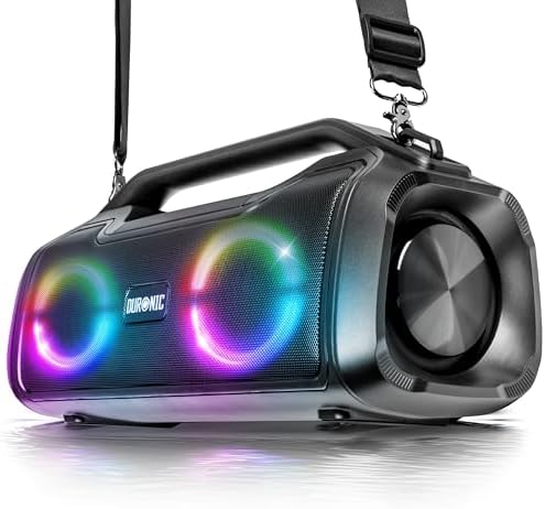 Duronic BX48 Enceinte Bluetooth Portable de 80W Boombox sans Fil avec ...