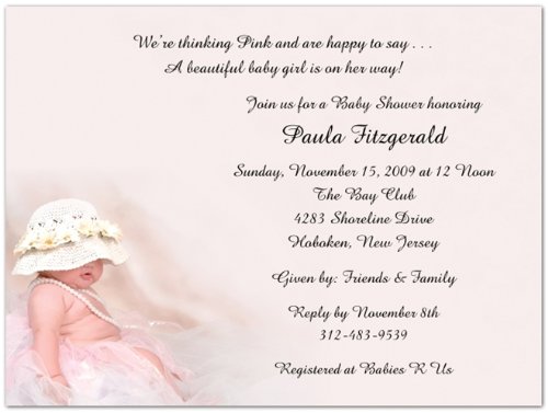 Amazon.com : Emily Baby Shower Invitations - Set of 20 : Baby Shower ...