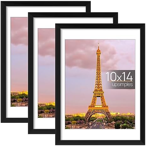 Amazon.com - upsimples 10x14 Picture Frame Set of 3, Made of High ...