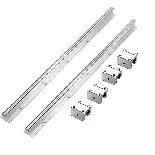 Snapklik.com : GUWANJI 2Pcs 1000mm /39.4 Inch Linear Rail