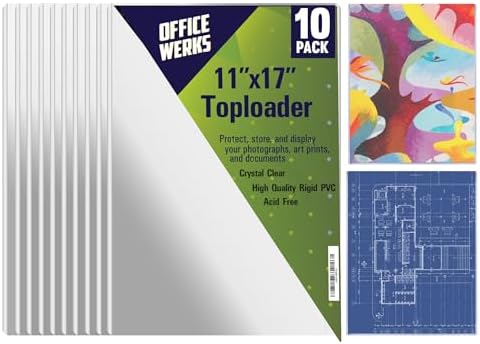 Amazon.com : Performore 11" x 17" Heavy Duty Rigid Print Crystal-Clear ...
