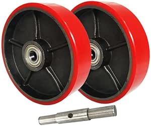 Amazon.com: FANLIKIKI Pallet Truck Rollers,Set of 2 - Pallet Jack ...