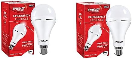Buy Eveready 9W B22D Emergency Inverter LED Bulb| Cool Day Light (6500K ...
