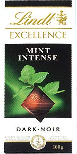 Lindt Excellence Mint Intense Chocolate Dark Chocolate Chocolate 100 gm ...