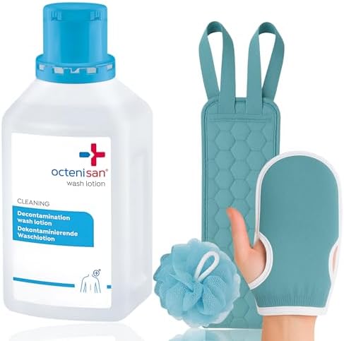 Octenisan Wash Kit – Octenisan Antimicrobial Wash 500ml with Microfibre ...