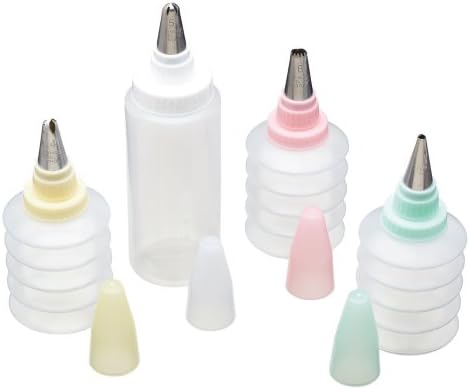 KitchenCraft Sweetly Does It Squeeze Bottle Icing Bags and Nozzles ...