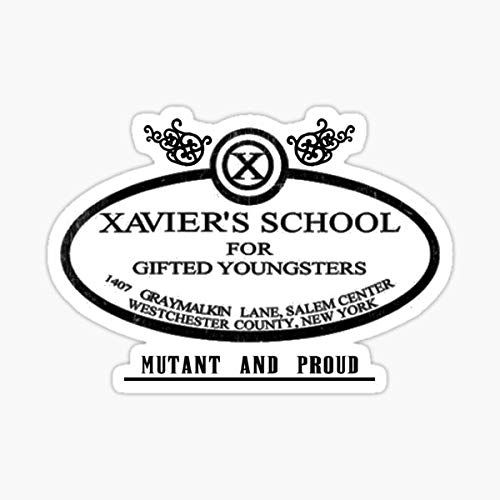 Amazon.com: Xavier's School - Mutant and Proud Sticker - Sticker ...