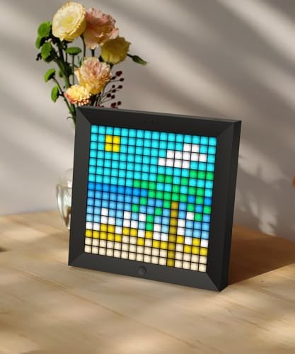 Amazon.com: Divoom Pixoo 16 - Pixel Art Digital Clock with APP Control ...