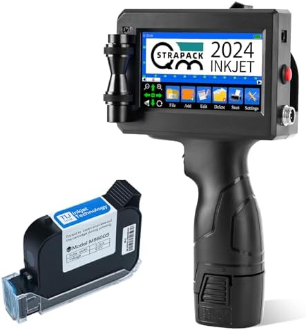 Amazon.com: Kenpiko Handheld Inkjet Printer, Newly Handheld Printer Gun ...