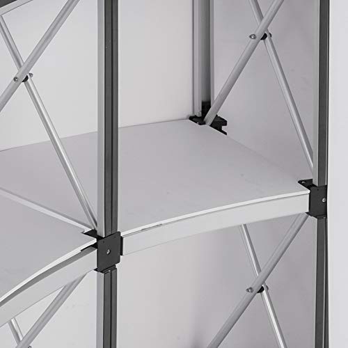 BananaB Stand de Foire Expo 130x40x98cm Table d’Exposition Pliable ...