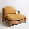 Amazon.com: Harmony In Design Raja Meditation Chair, Handcrafted Wooden ...