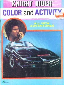 Knight Rider Color and Activity Book. 1984: Modern Promotions: Amazon ...