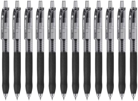 Amazon.com: STAGEEK 0.5mm Gel Pens Fine Point Smooth Writing Pens ...