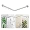 Amazon.com: L Shaped Shower Curtain Rod - [23''-53''] x [23''-53 ...