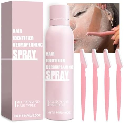Amazon.com: Hair Identifier Spray for Face Shaving & Dermaplaning -Skin ...