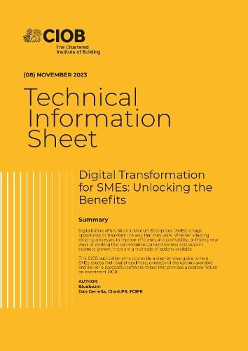 Digitalisation for SME/SMB's in the Built Environment (Digital ...