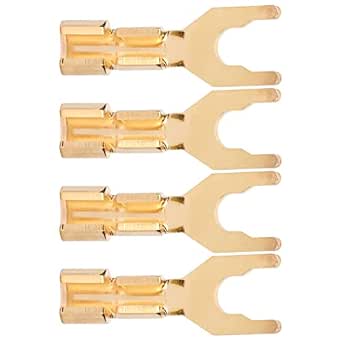 Y Plug Spade Connector, 4pcs Professional Solderable Stable ...
