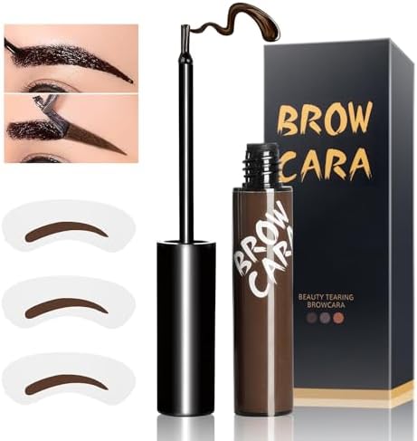 Amazon.com : Tattoo Eyebrow Gel Peel Off - Waterproof Brow Gel with ...