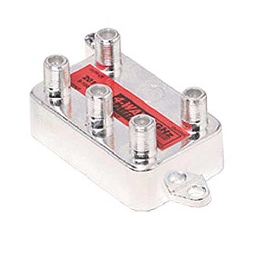 Buy 4-Way Cable Splitter Vertical 5-1000 MHz 130 dB All Port DC ...
