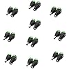 LITAELEK 10 Paar 5,5 mm 2,1 mm DC Stecker DC Buchse Steckverbinder DC ...