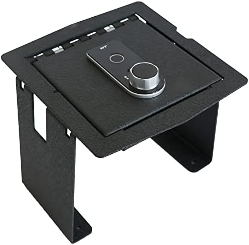 Amazon.com: KEREN Center Console Gun Vault Safe Box Compatible with ...