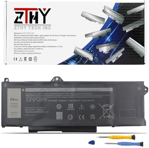 Amazon.com: GRT01 R05P0 VXD57 Laptop Battery for Dell Latitude 5421 ...