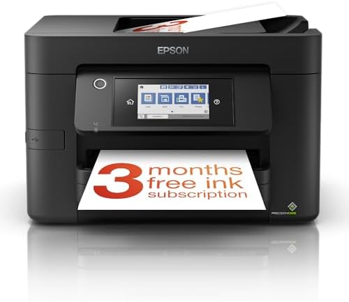 Epson EcoTank ET-4800 A4 Multifunction Wi-Fi Ink Tank Printer, With Up To 3 Years Of Ink ...