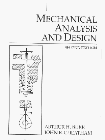Mechanical Analysis and Design: Burr, Arthur H., Cheatham, John B ...