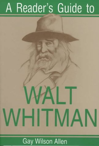 Amazon.com: A Reader's Guide to Walt Whitman (Reader's Guides ...
