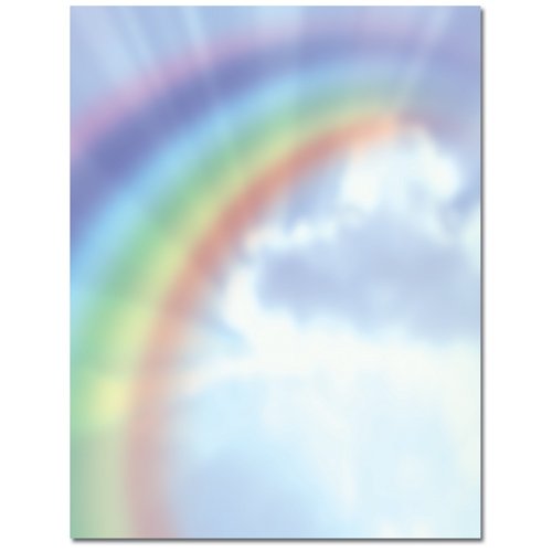 Amazon.com: Rainbow Bright Laser & Inkjet Printer Paper - 25 Pack ...