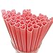 Amazon.com: The best MOON 100pcs Heart Shaped Pink Straws Disposable ...