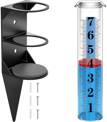 Amazon.com : WondMall Rain Gauge Outdoor,7" Rain Gauges Outdoors Best ...